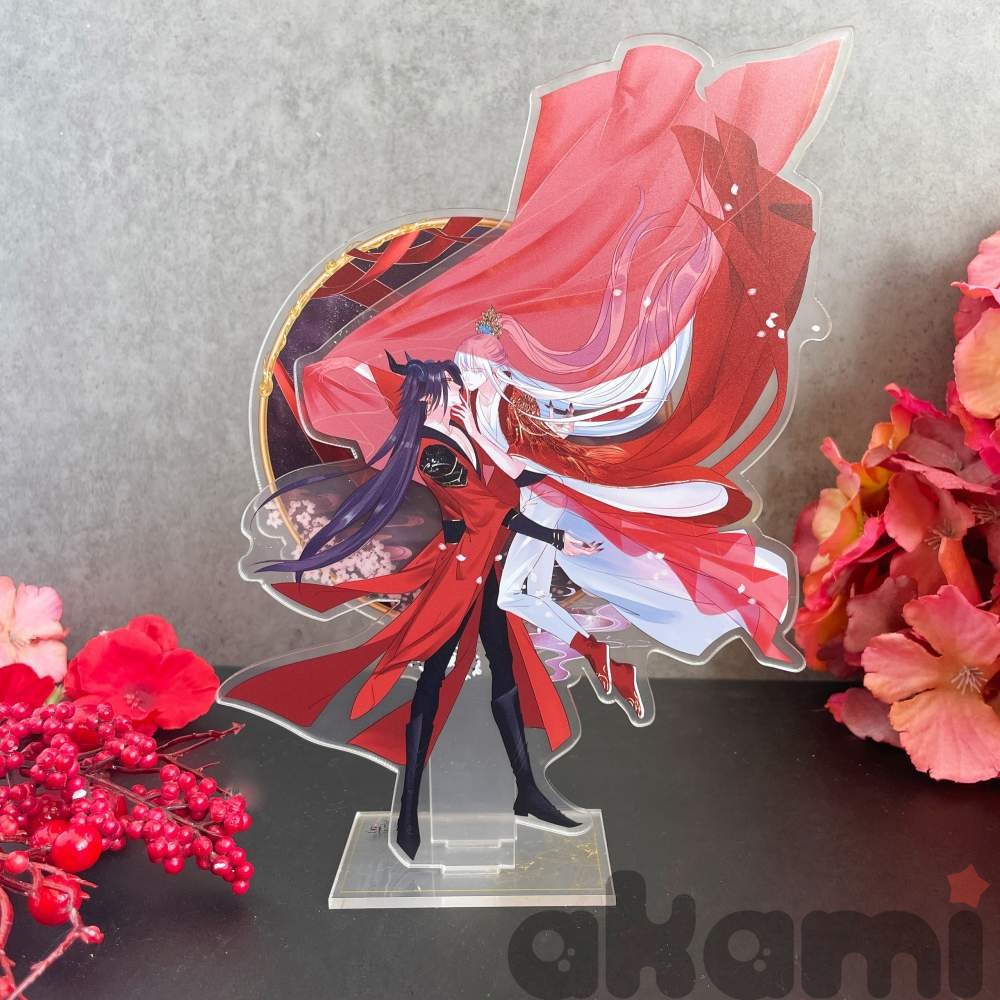 Дьявол хочет объятий (Devil wants to hug) парный акриловый стенд ...